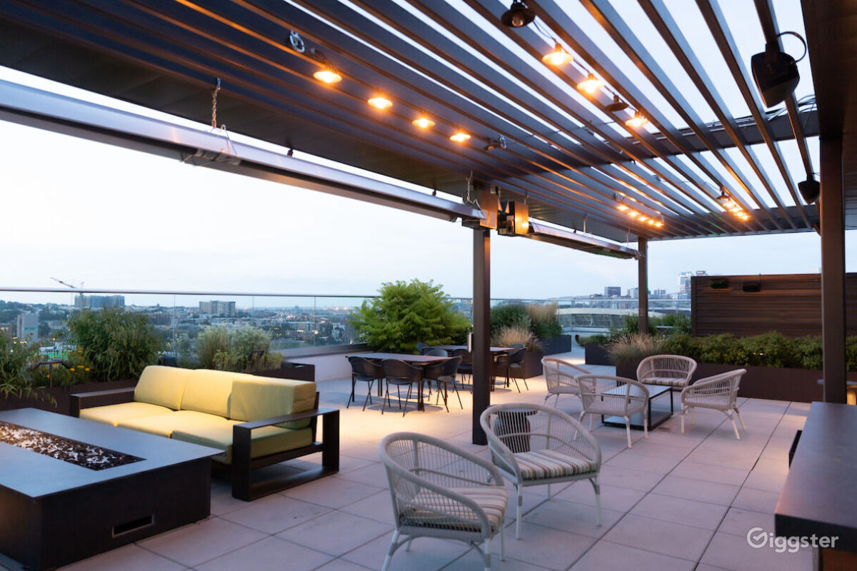 Stunning Rooftop Lounge w/ Views of the Rockies | Rent this location on ...