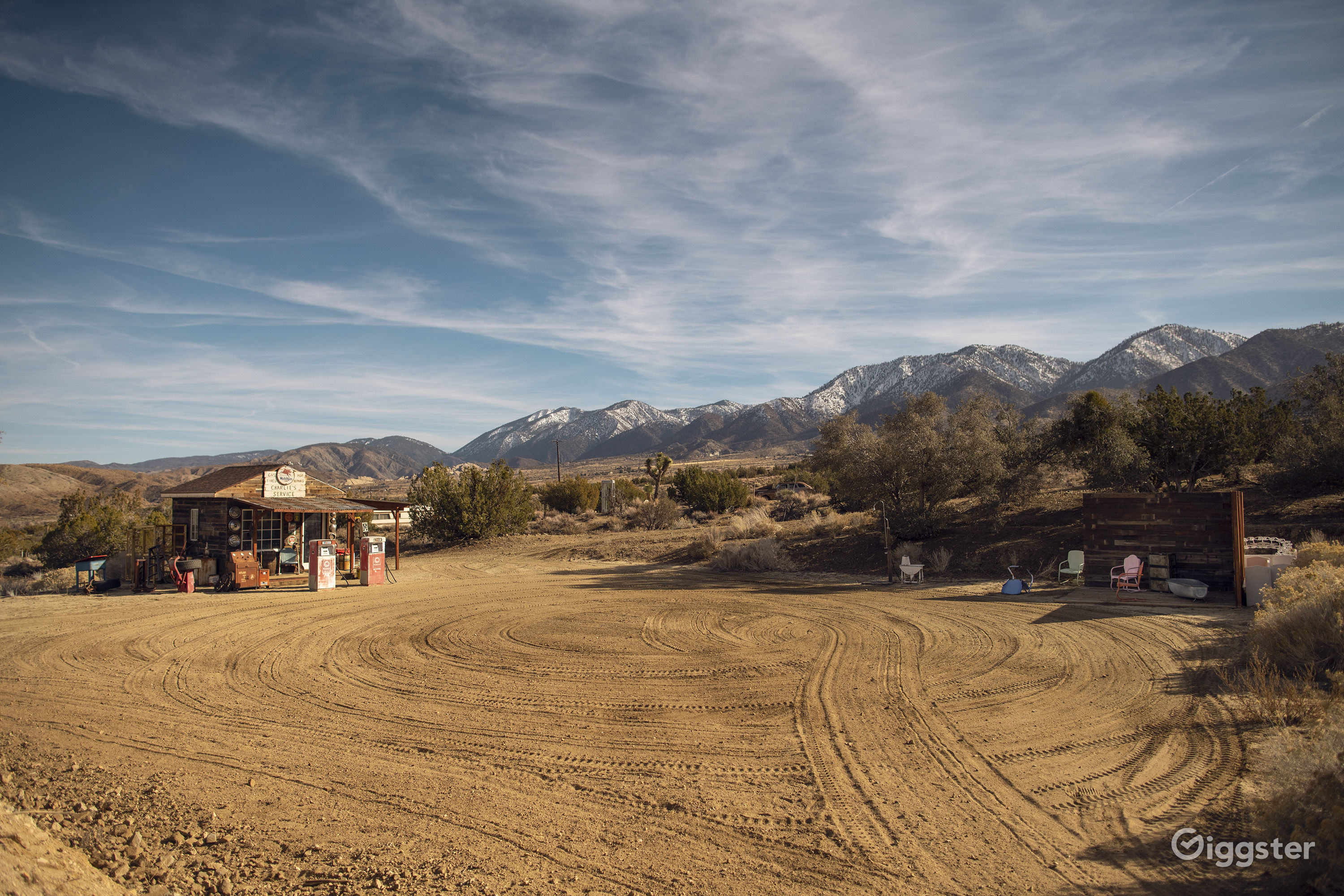 Charlie's Multiple Set Open Air Desert Studio | Rent this location on ...