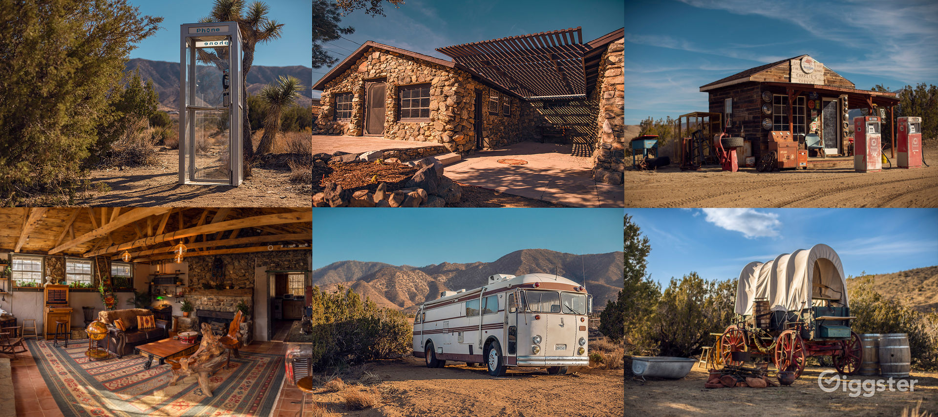 Charlie's Multiple Set Open Air Desert Studio | Rent this location on ...