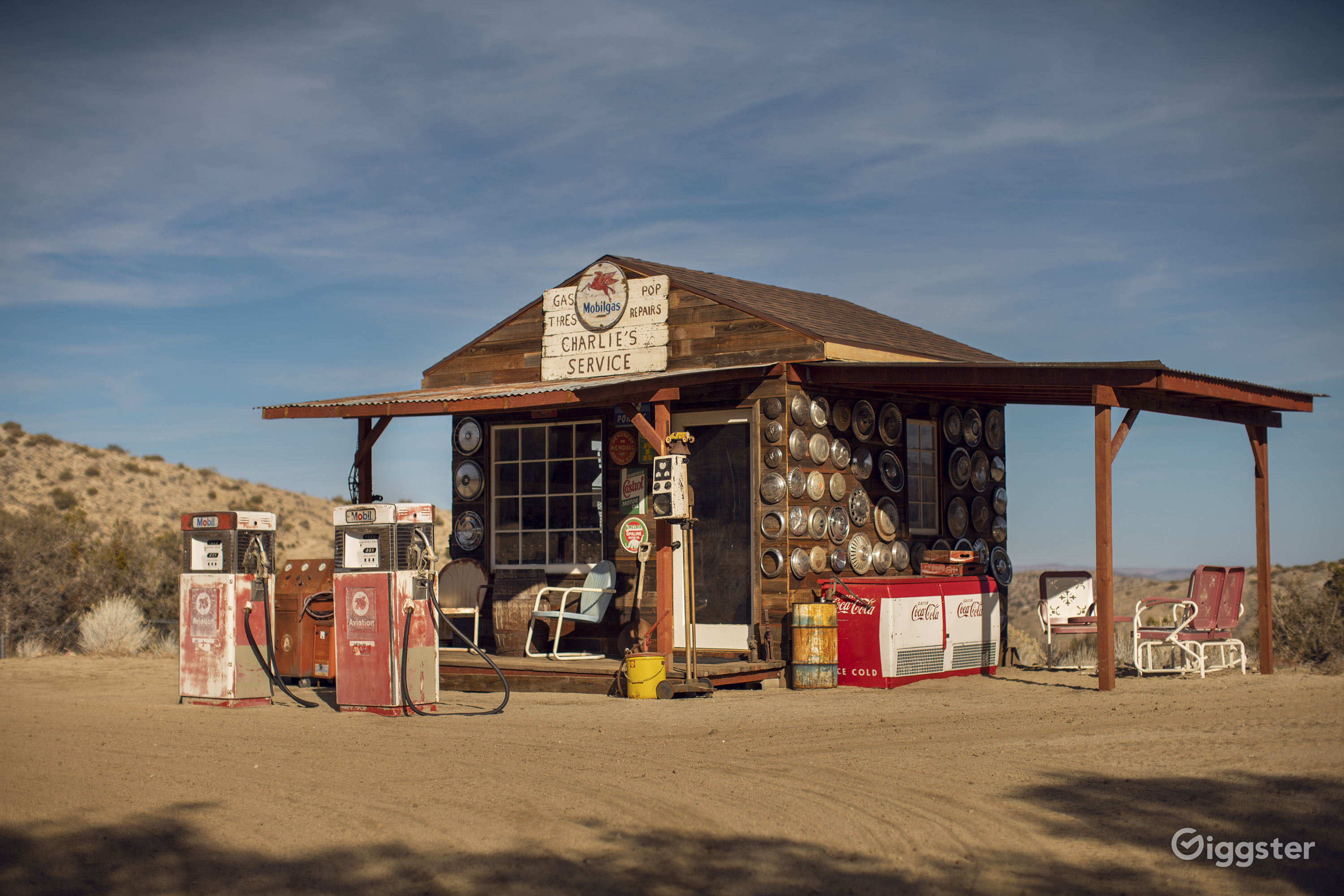 Charlie's Multiple Set Open Air Desert Studio | Rent this location on ...