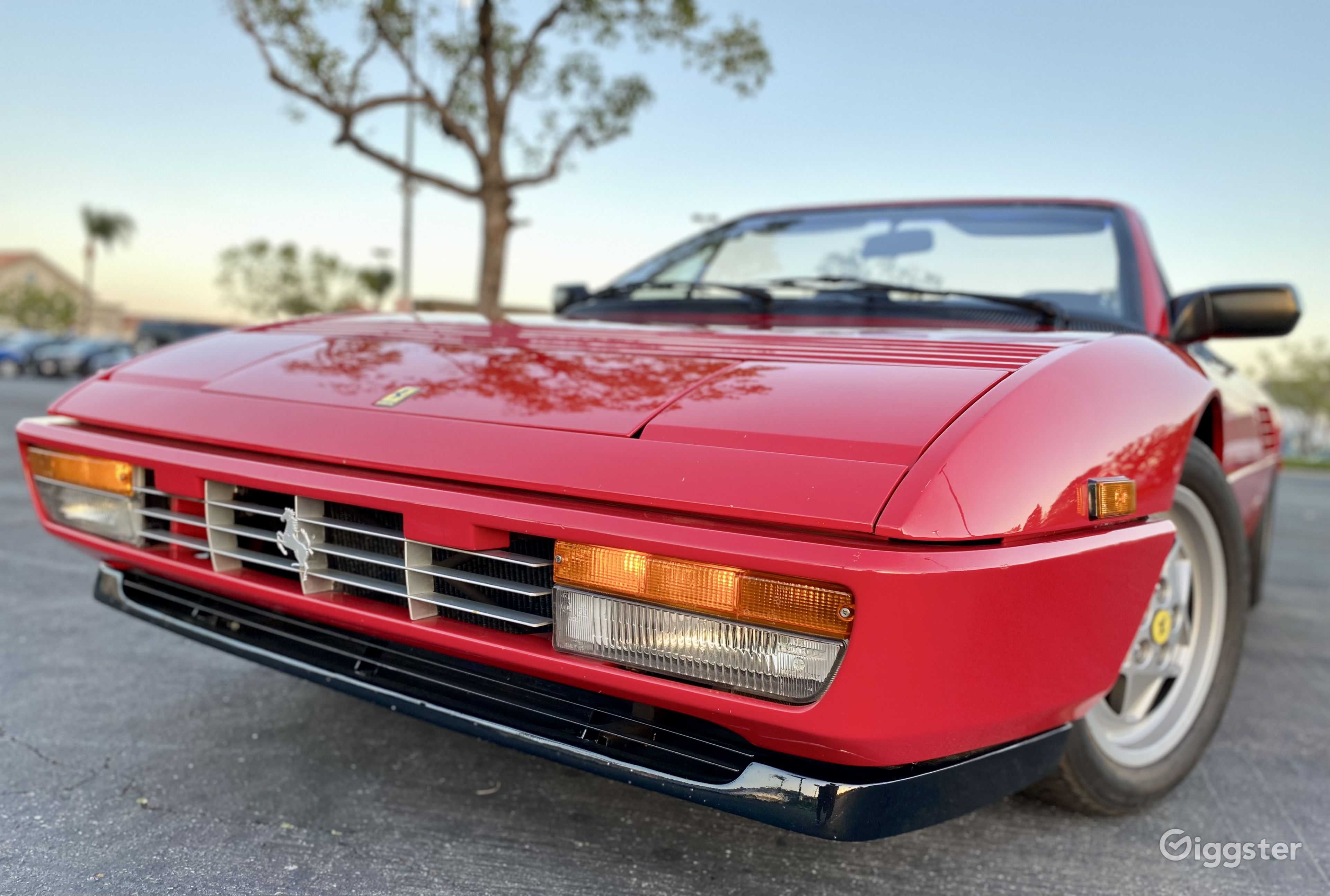 The Classic Red Ferrari | Rent this location on Giggster