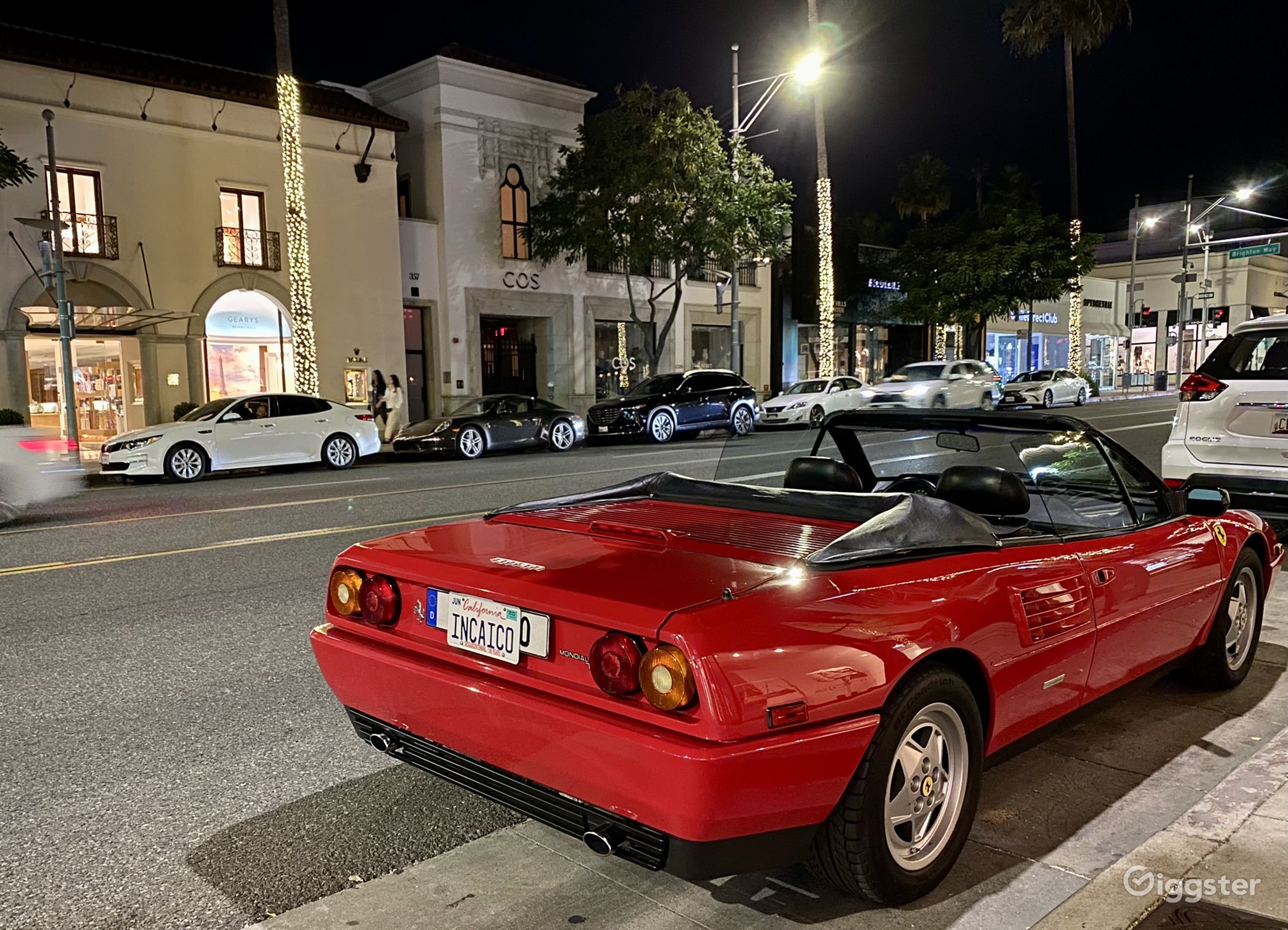 The Classic Red Ferrari | Rent this location on Giggster