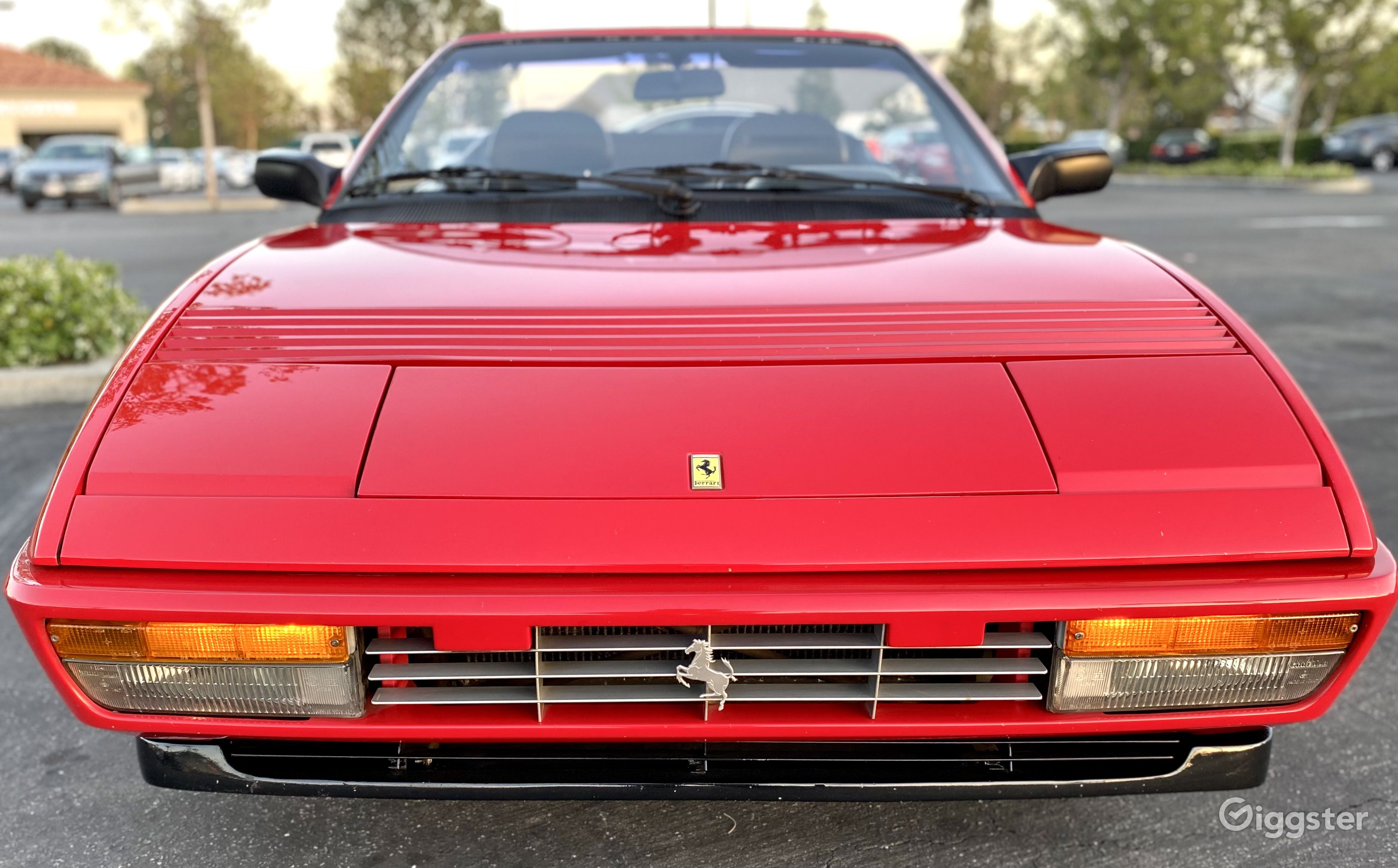 The Classic Red Ferrari | Rent this location on Giggster