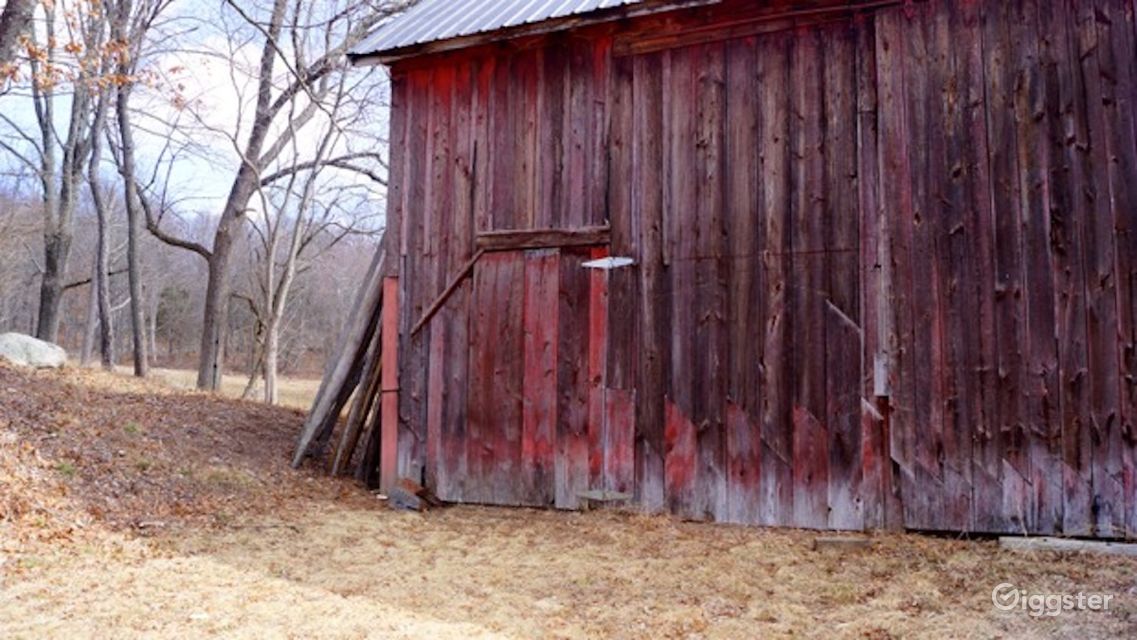 Rustic Farmhouse With 2 Barns on 17 Acres | Rent this location on Giggster
