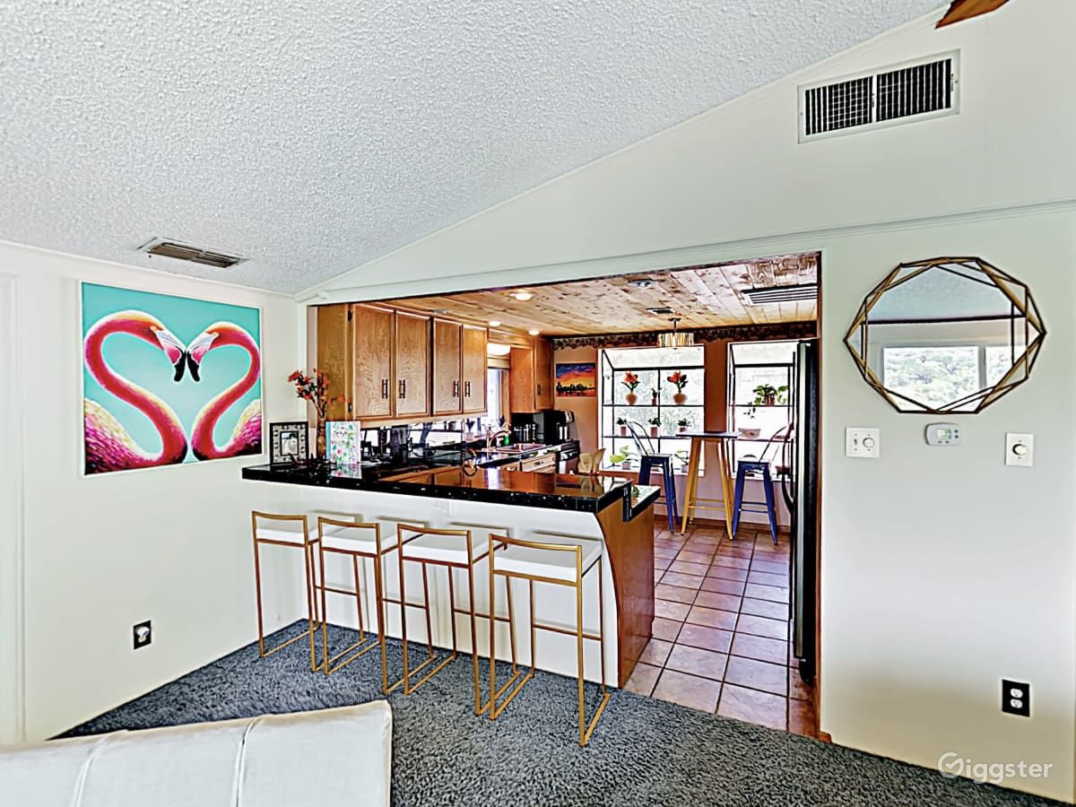 Mid-Century Modern Lake House, Private Dock & Pool | Rent this location ...