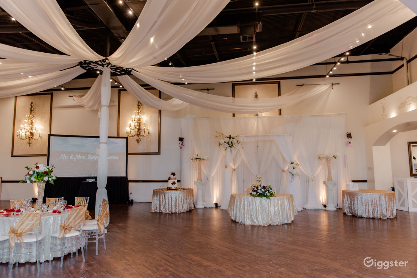 Elegant Grand Ballroom in Houston | Rent this location on Giggster