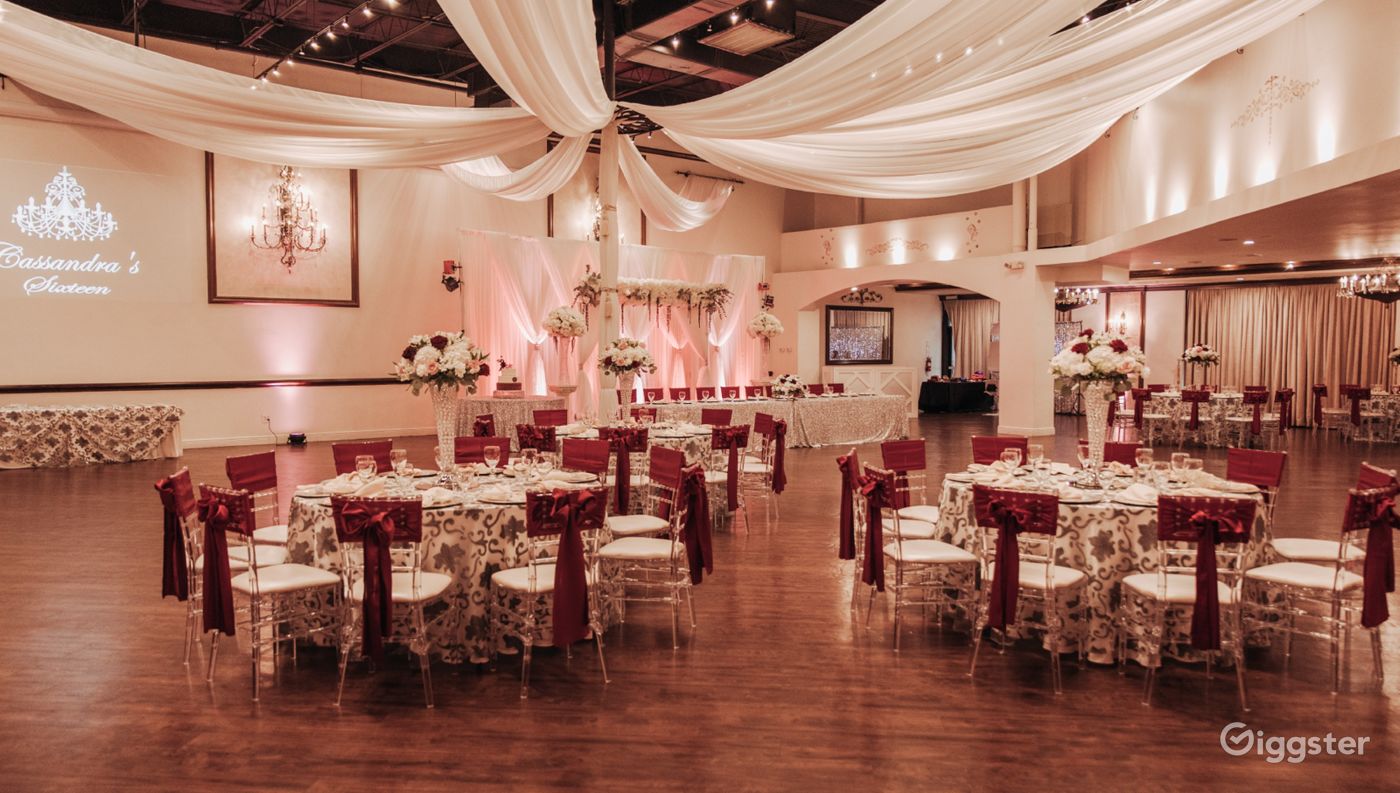 Elegant Grand Ballroom in Houston | Rent this location on Giggster