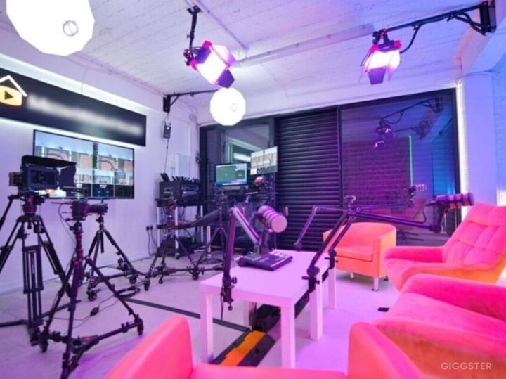 Podcast, TV & Live Streaming Studio North London | Rent this location ...