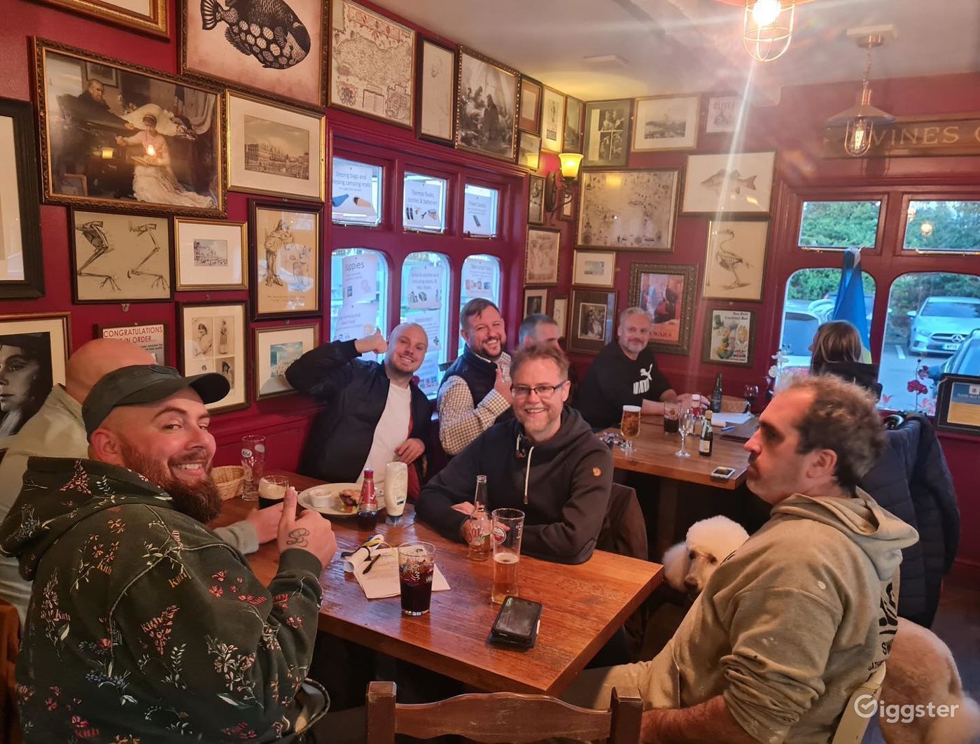 Indoor Pub with Roaring Log Fire | Rent this location on Giggster