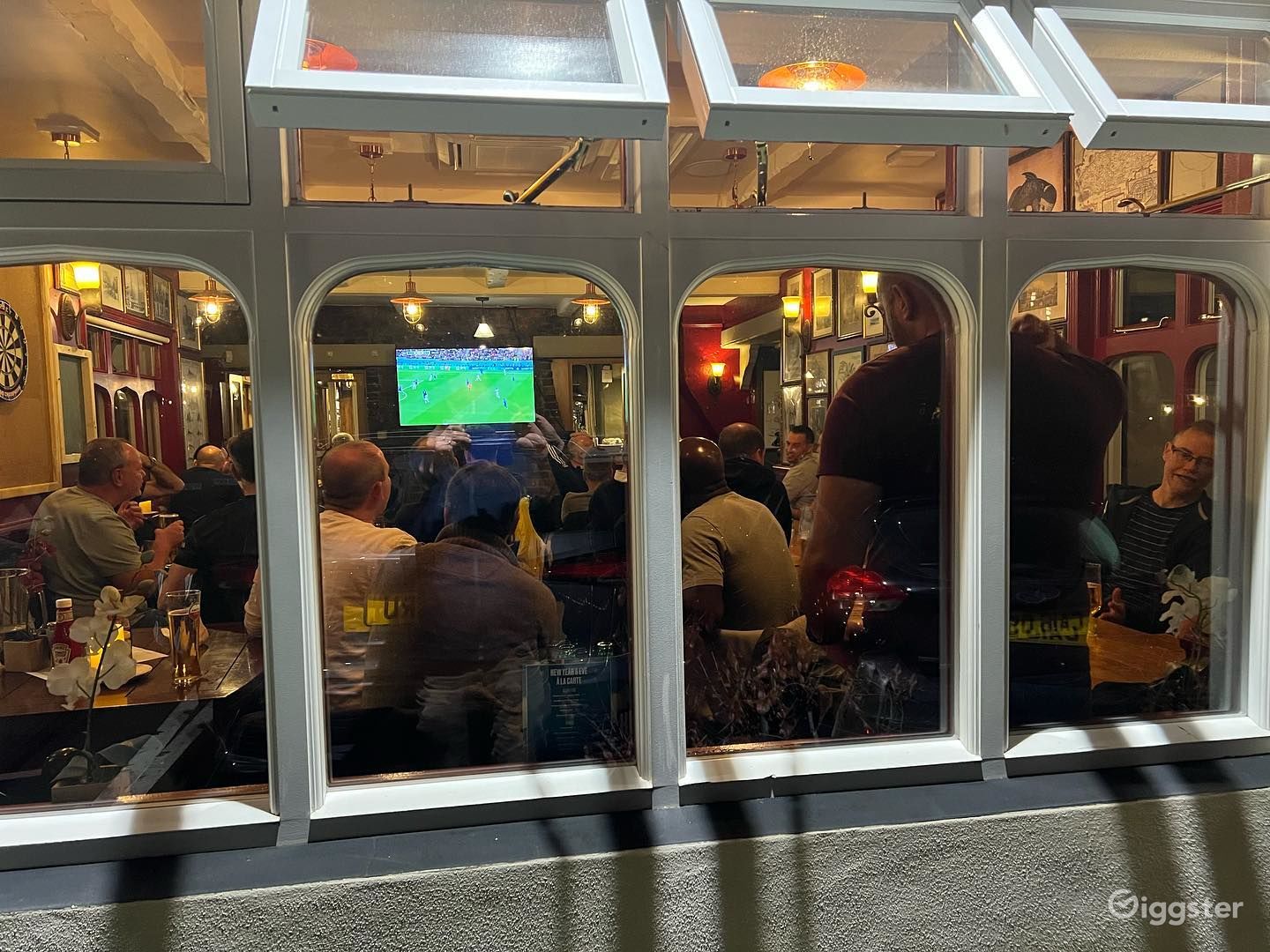 Indoor Pub with Roaring Log Fire | Rent this location on Giggster