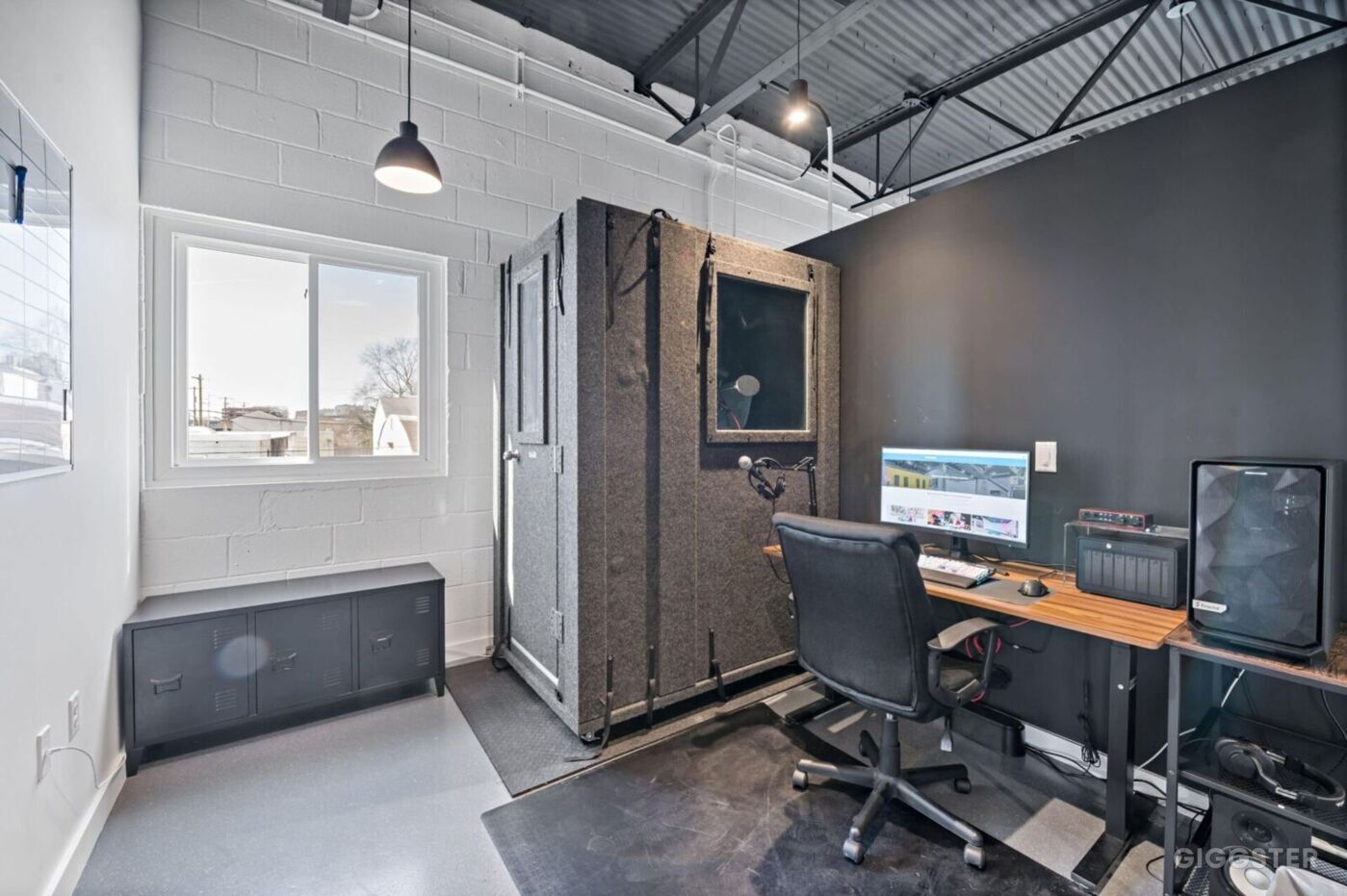 Professional Vocal Recording Booth | Whisper Room | Rent this location ...
