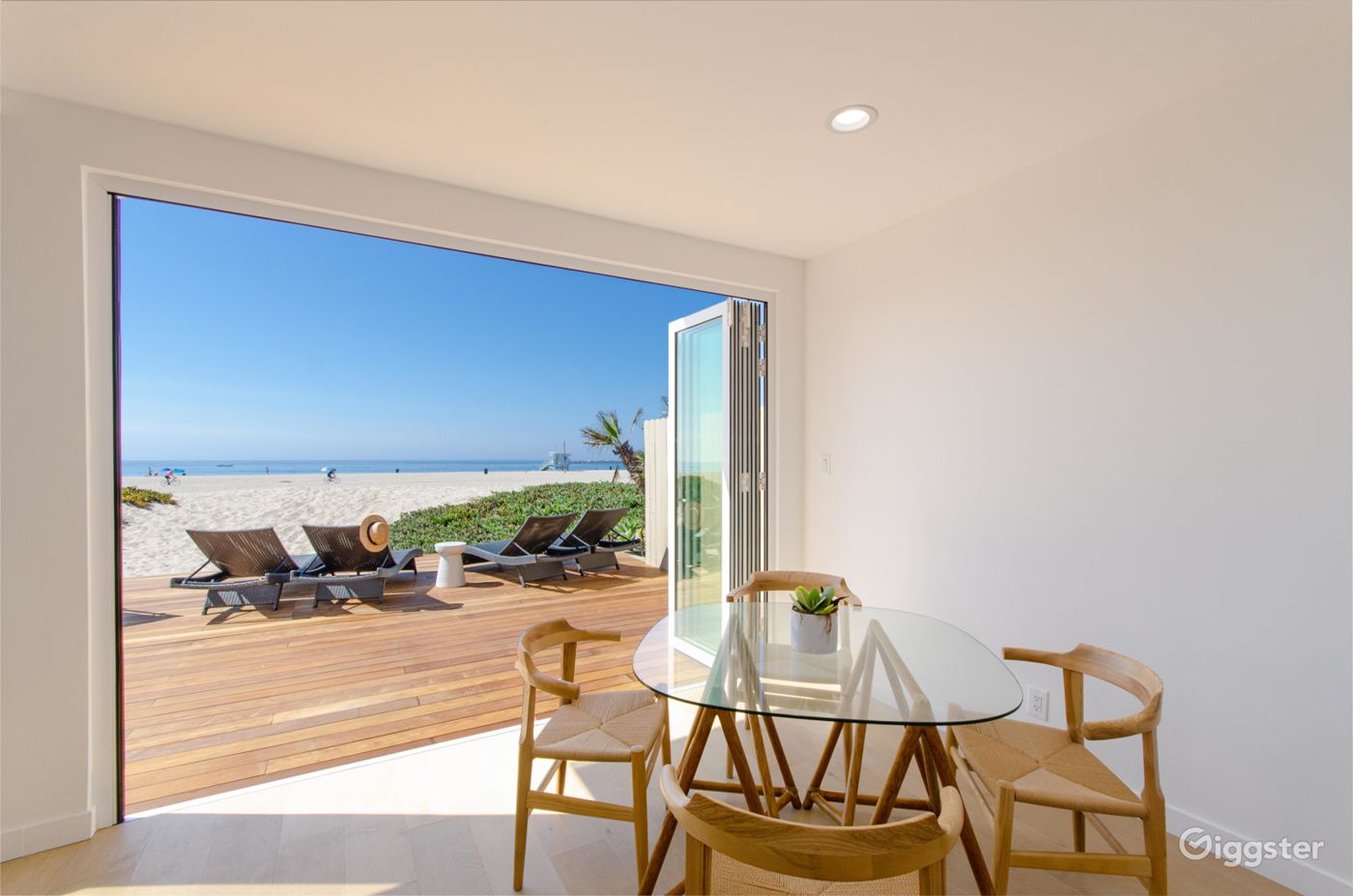 Modern Boho Beach House On the Sand | Rent this location on Giggster