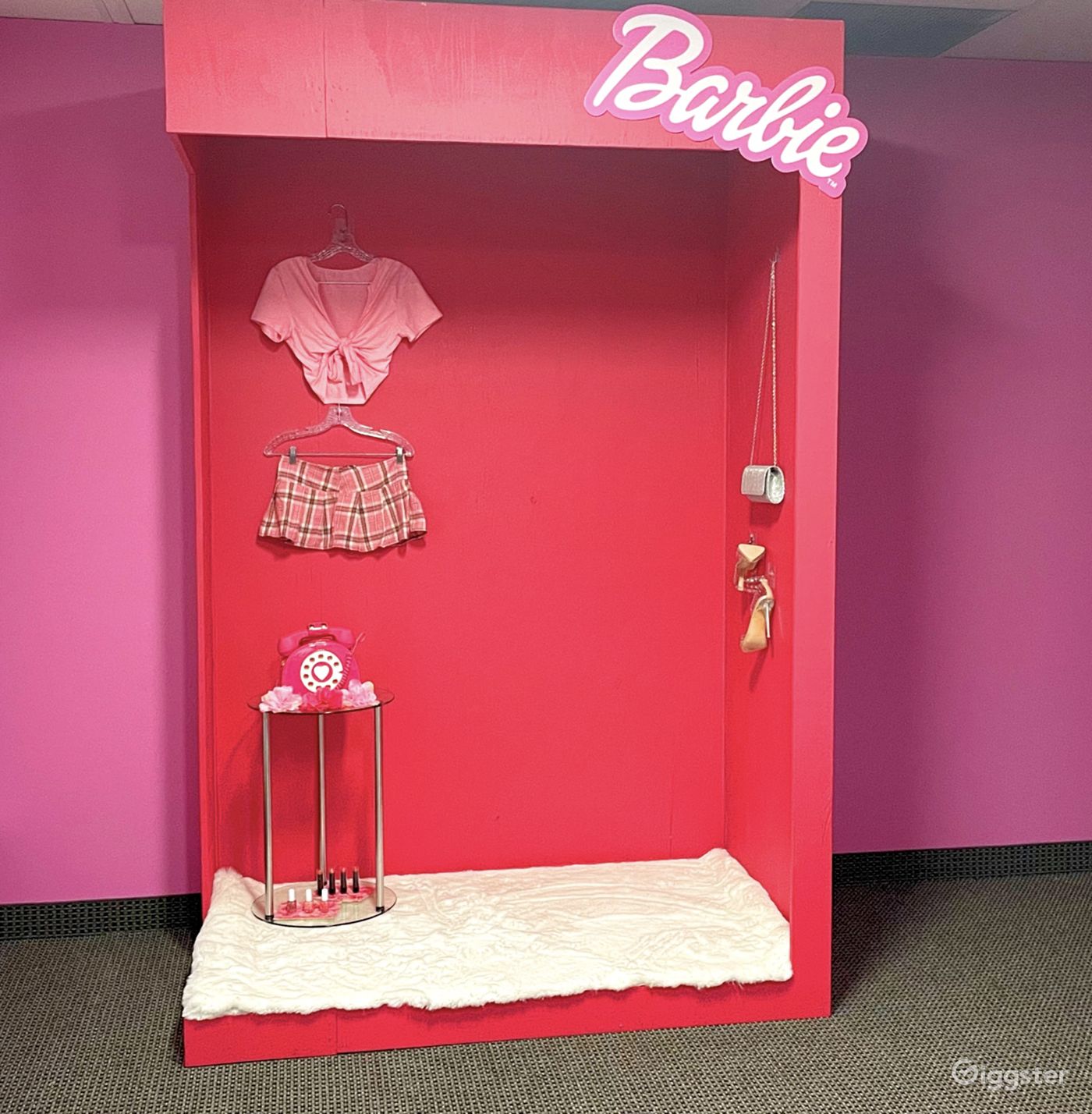 Barbie Pink Room / Barbie Doll Box | Rent this location on Giggster