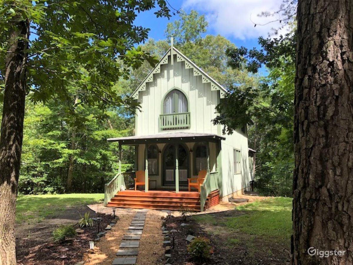 Gothic Revival style cottage | Rent this location on Giggster