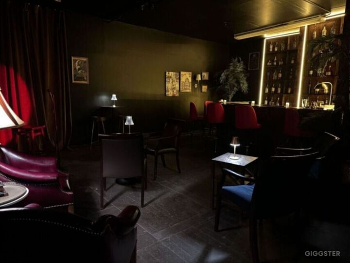 Speakeasy Bar Lounge Private Club Stage Set | Rent this location on ...
