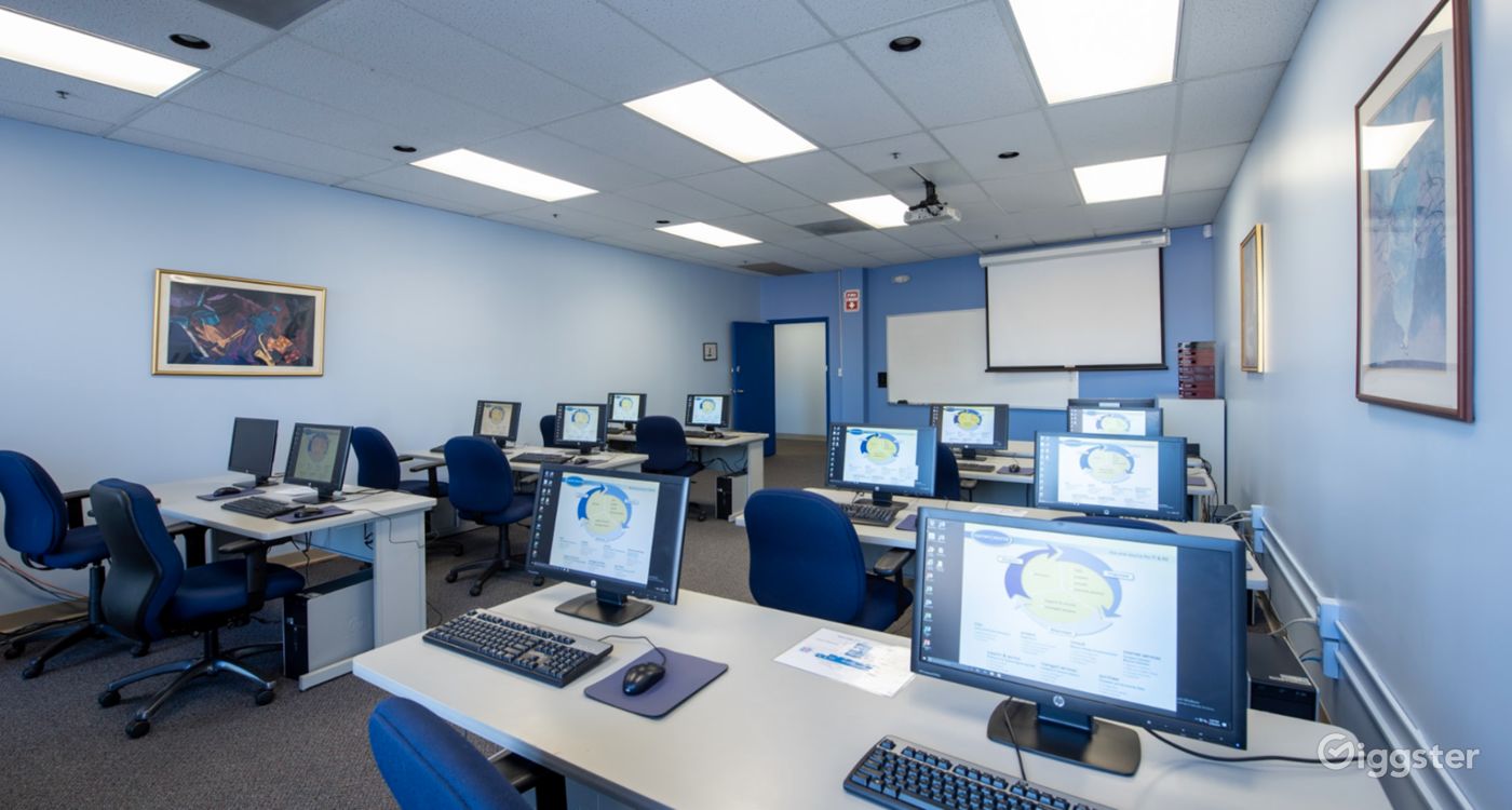 Fully Equipped, 12 Person Computer Lab and Training Room | Rent this ...