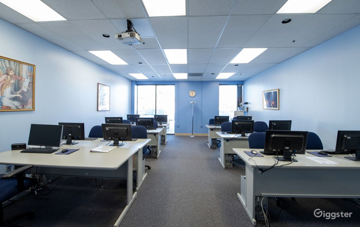 Fully Equipped, 12 Person Computer Lab and Training Room | Rent this ...