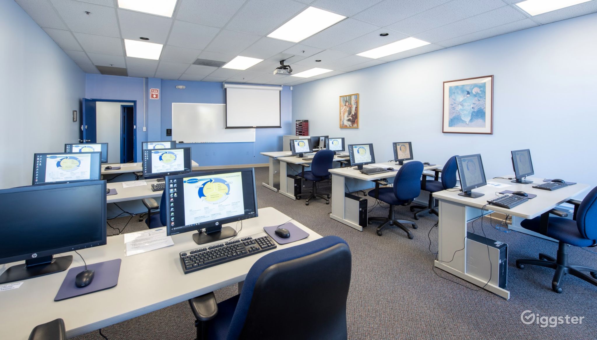 Fully Equipped, 12 Person Computer Lab and Training Room | Rent this ...