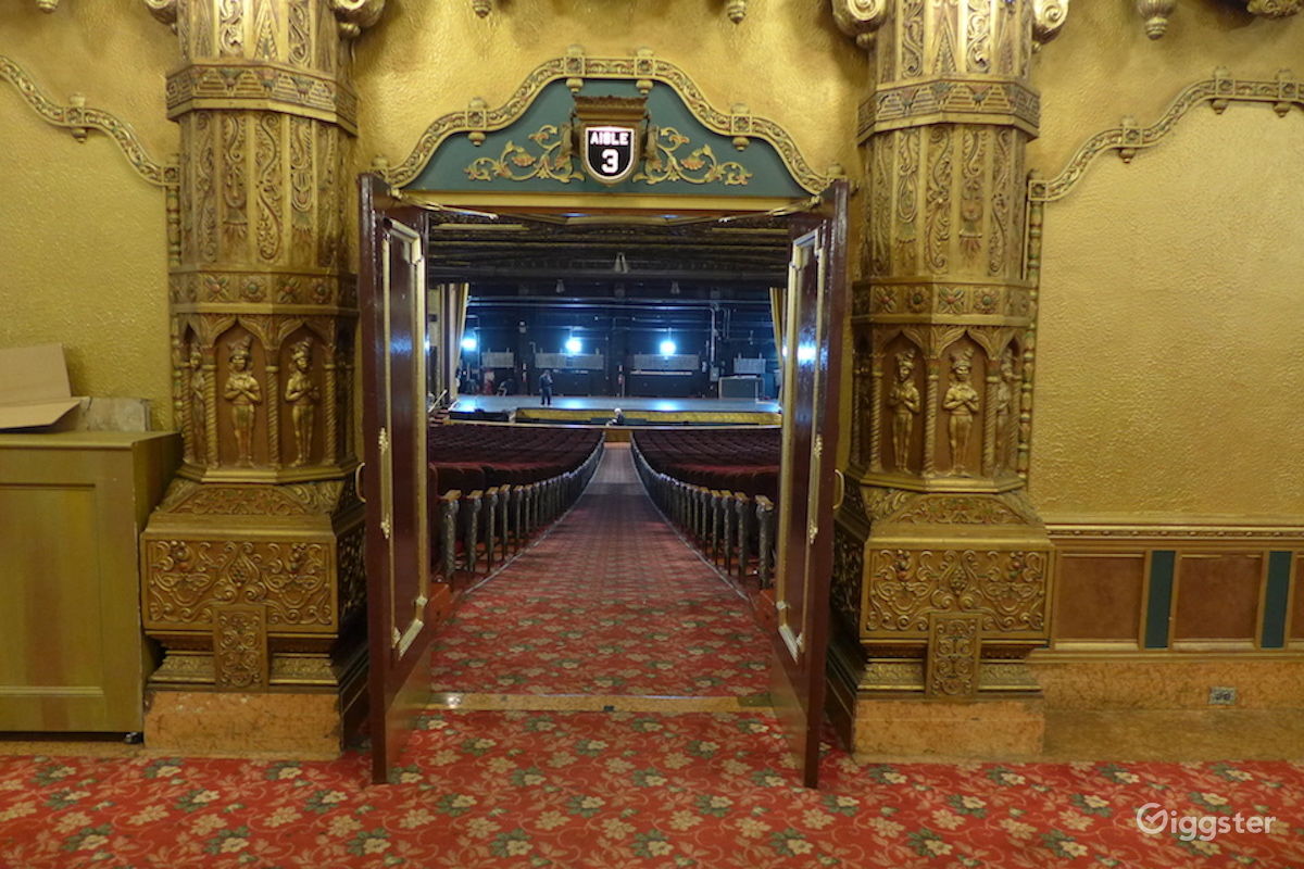 Huge Theater With Stunning Interior | Rent this location on Giggster