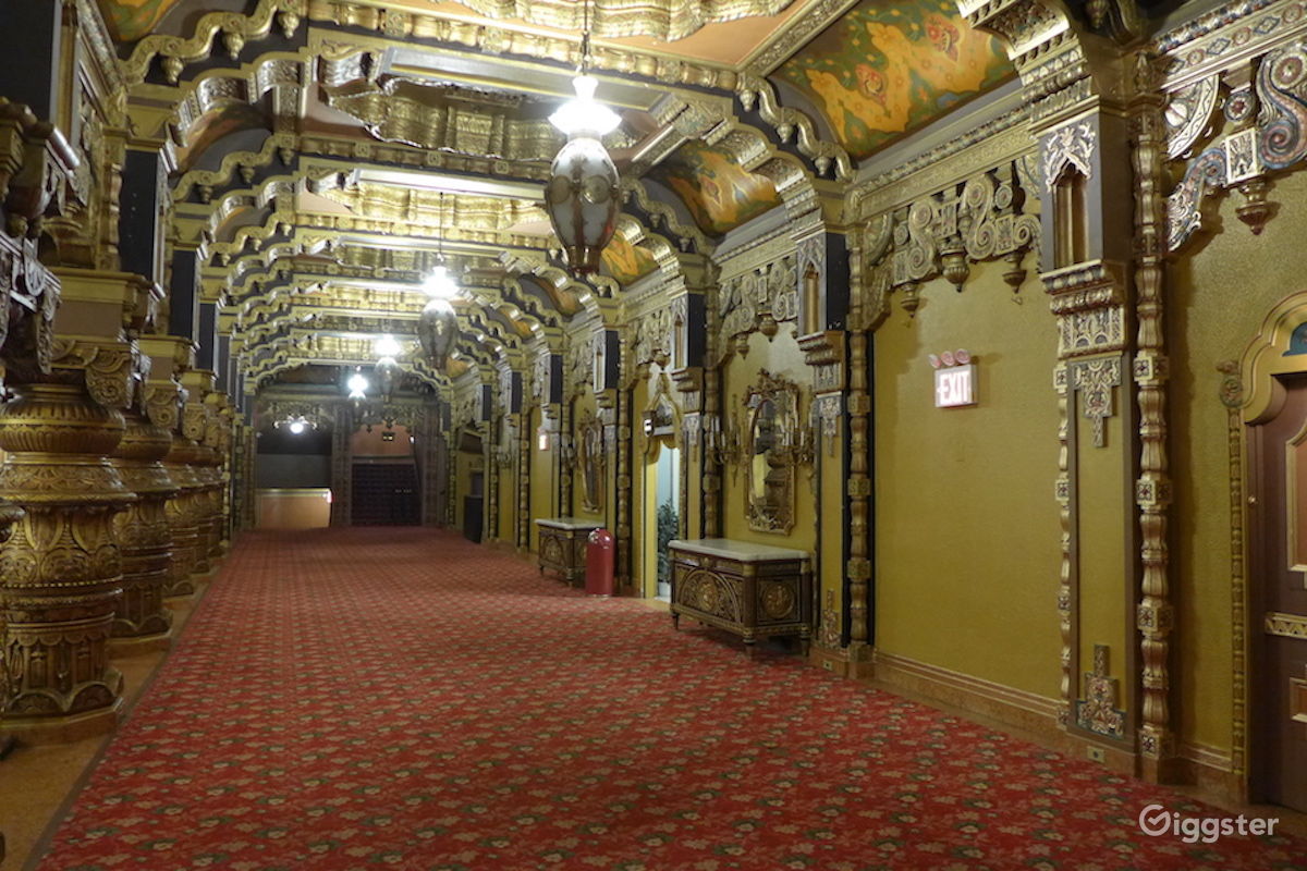 Huge Theater With Stunning Interior | Rent this location on Giggster