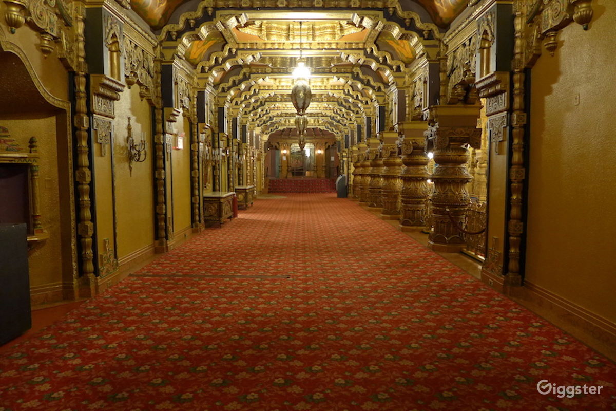 Huge Theater With Stunning Interior | Rent this location on Giggster