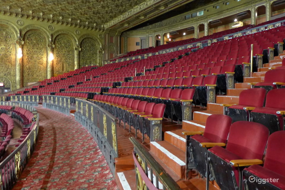 Huge Theater With Stunning Interior | Rent this location on Giggster