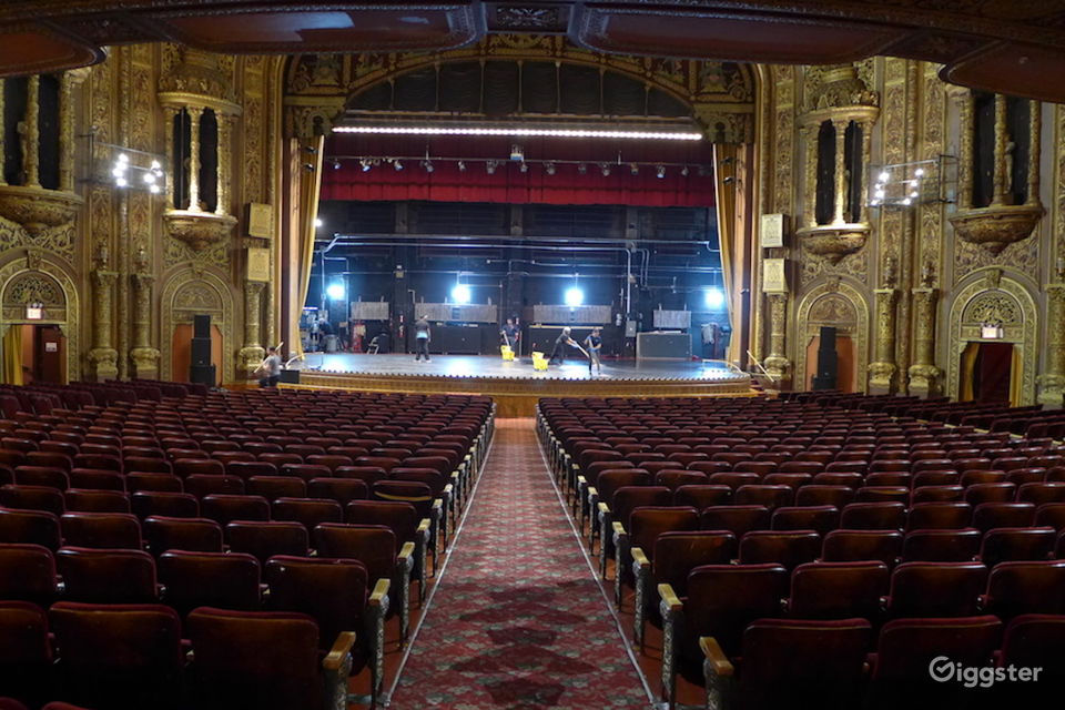 Huge Theater With Stunning Interior | Rent this location on Giggster