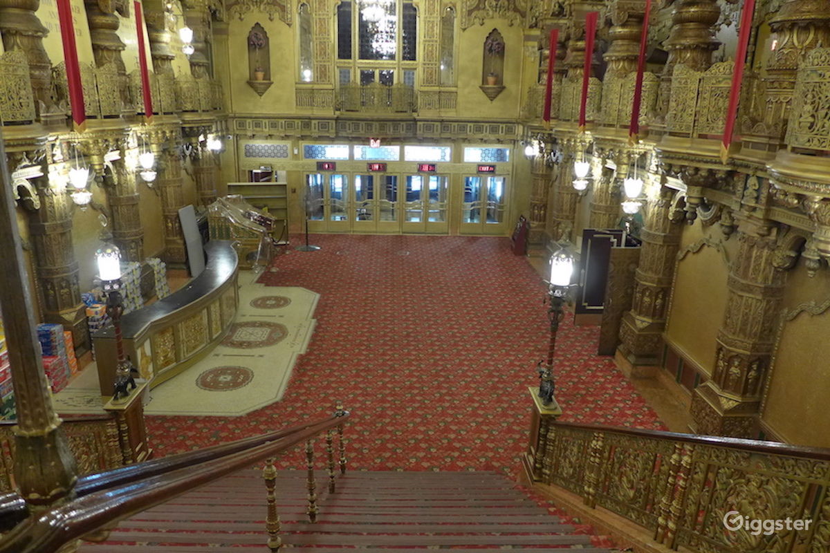Huge Theater With Stunning Interior | Rent this location on Giggster