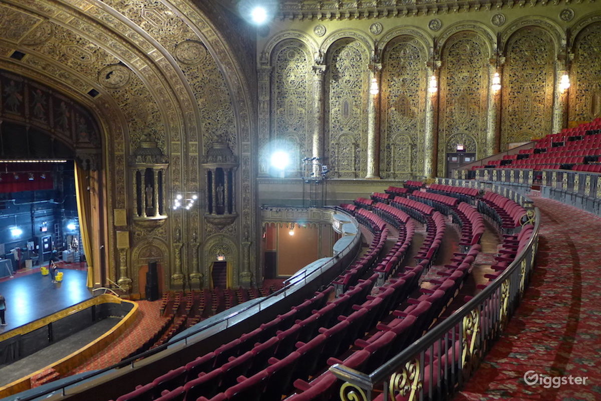 Huge Theater With Stunning Interior | Rent this location on Giggster