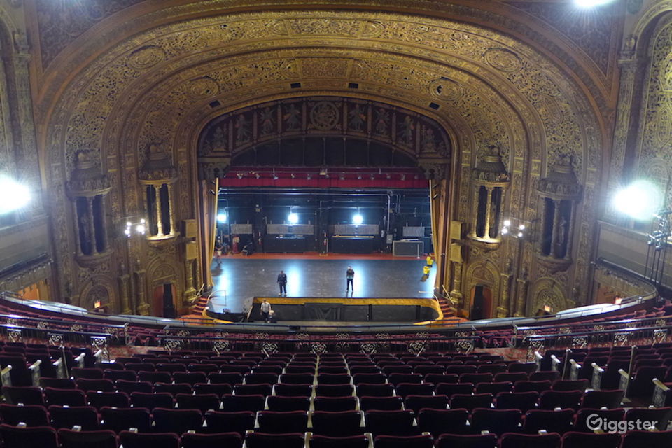 Huge Theater With Stunning Interior | Rent this location on Giggster