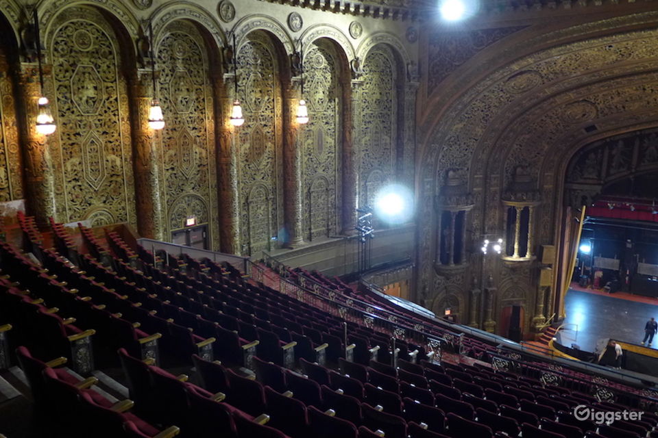 Huge Theater With Stunning Interior | Rent this location on Giggster