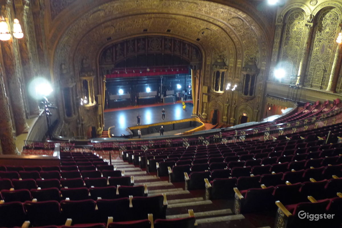 Huge Theater With Stunning Interior | Rent this location on Giggster