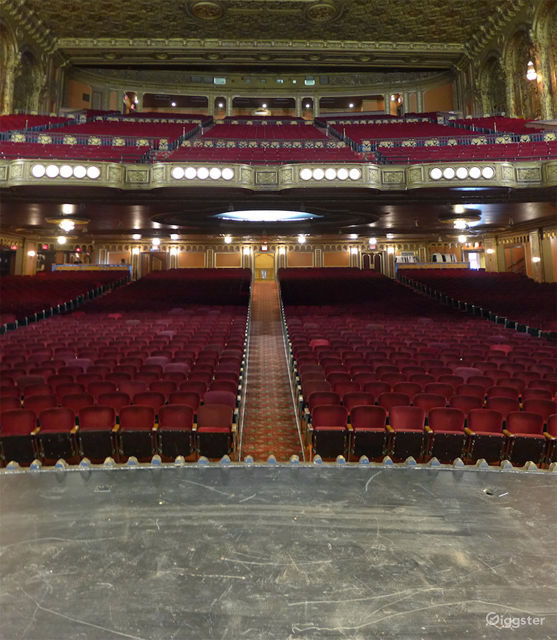 Huge Theater With Stunning Interior | Rent this location on Giggster