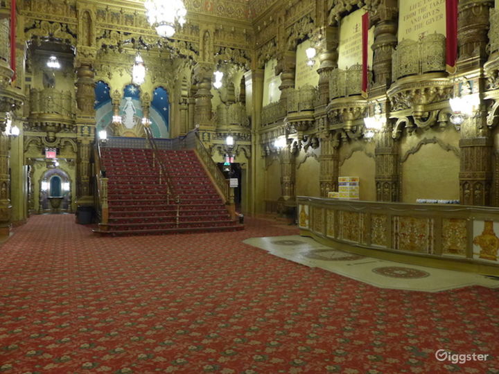 Huge Theater With Stunning Interior | Rent this location on Giggster