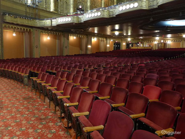 Huge Theater With Stunning Interior | Rent this location on Giggster