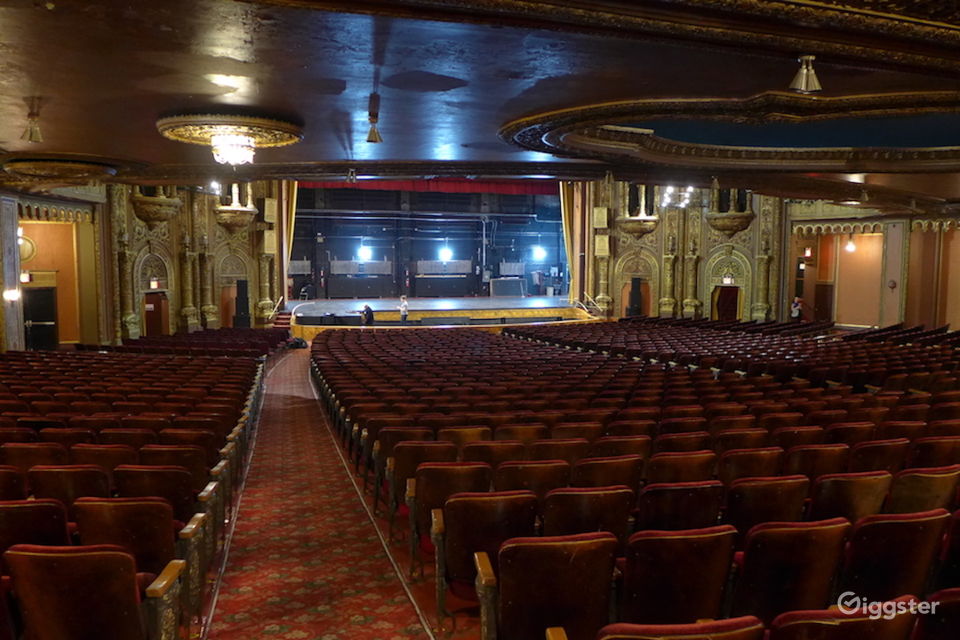 Huge Theater With Stunning Interior | Rent this location on Giggster