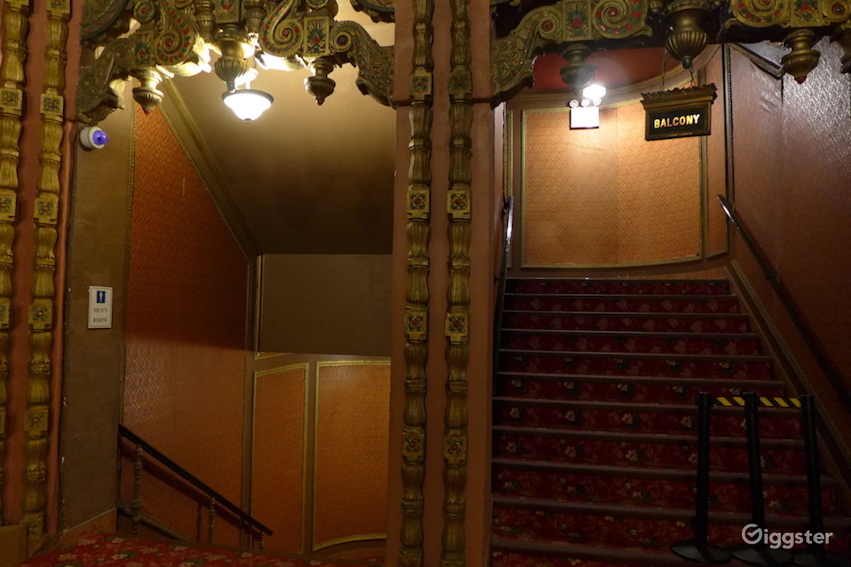 Huge Theater With Stunning Interior | Rent this location on Giggster