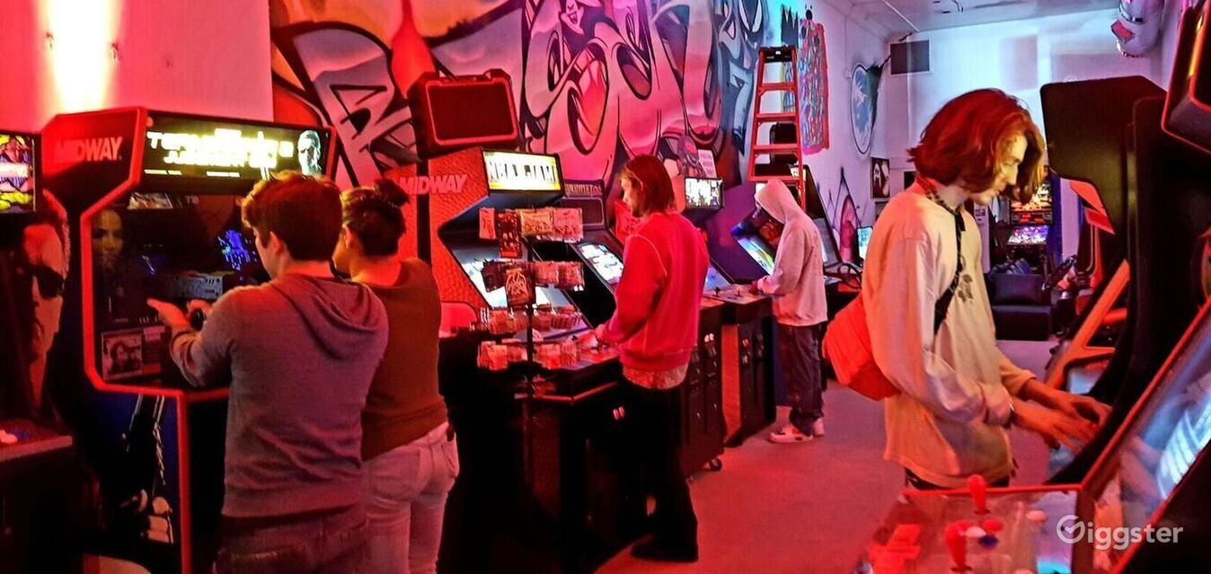Melrose Hidden Arcade | Rent this location on Giggster