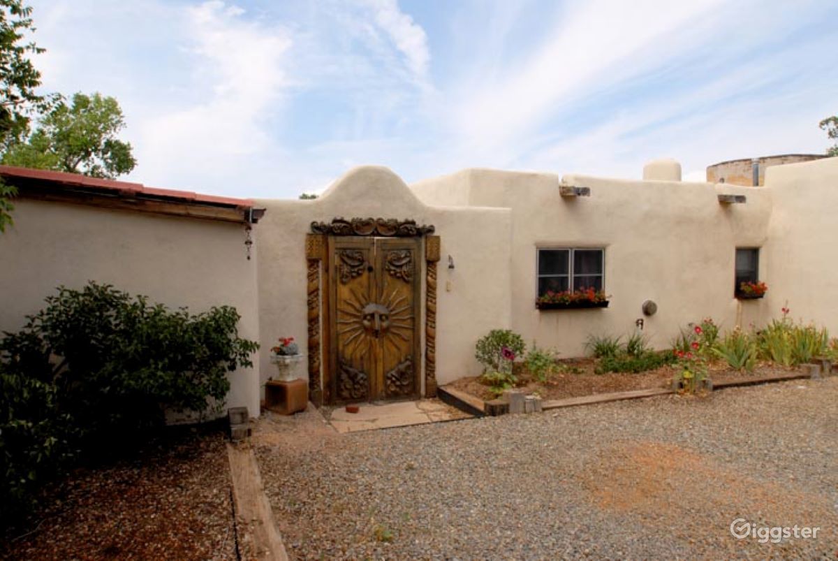 Authentic Rustic New Mexico Adobe Compound | Rent this location on Giggster