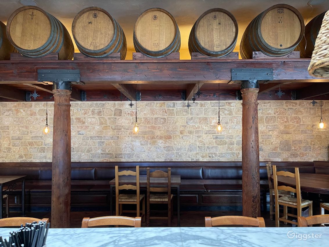 Wonderful Wine Barrel Room | Rent this location on Giggster