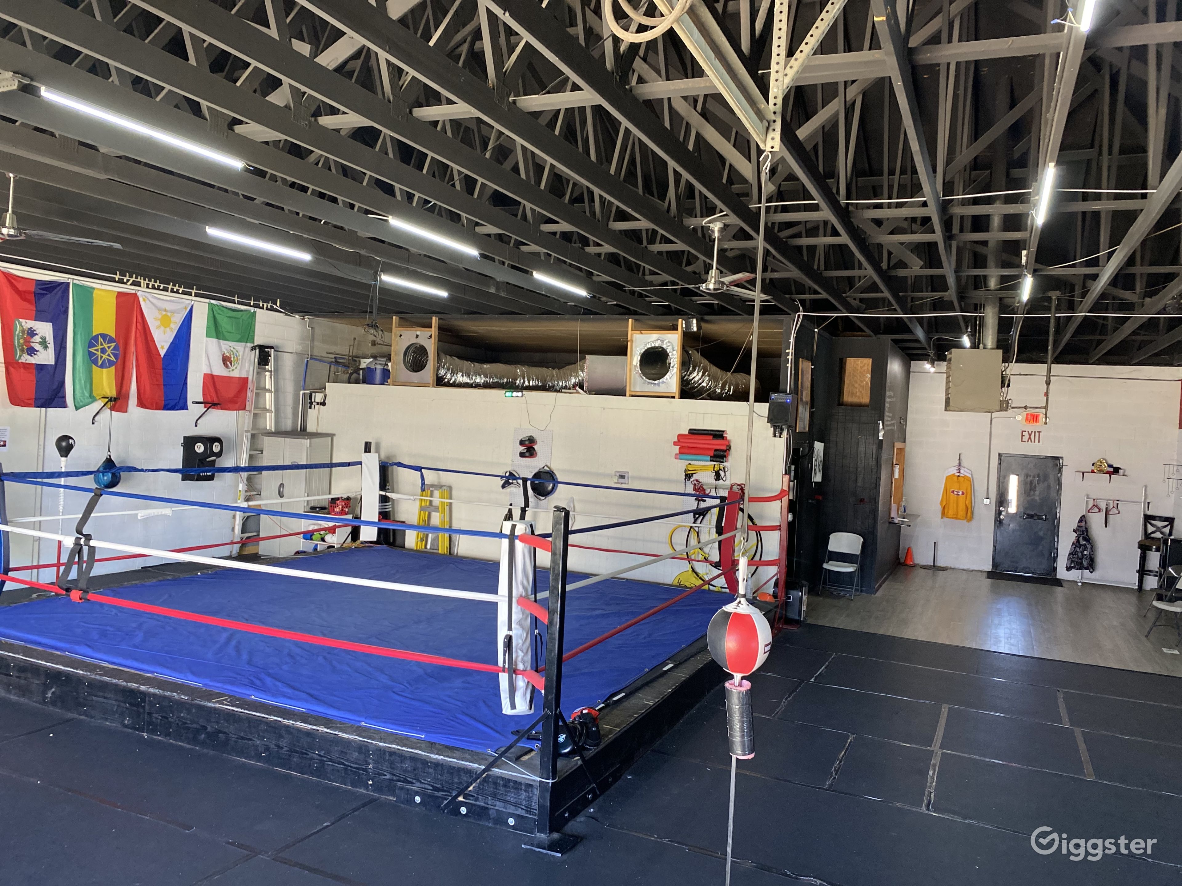 Vintage Boxing Gym "Old School" | Rent this location on Giggster