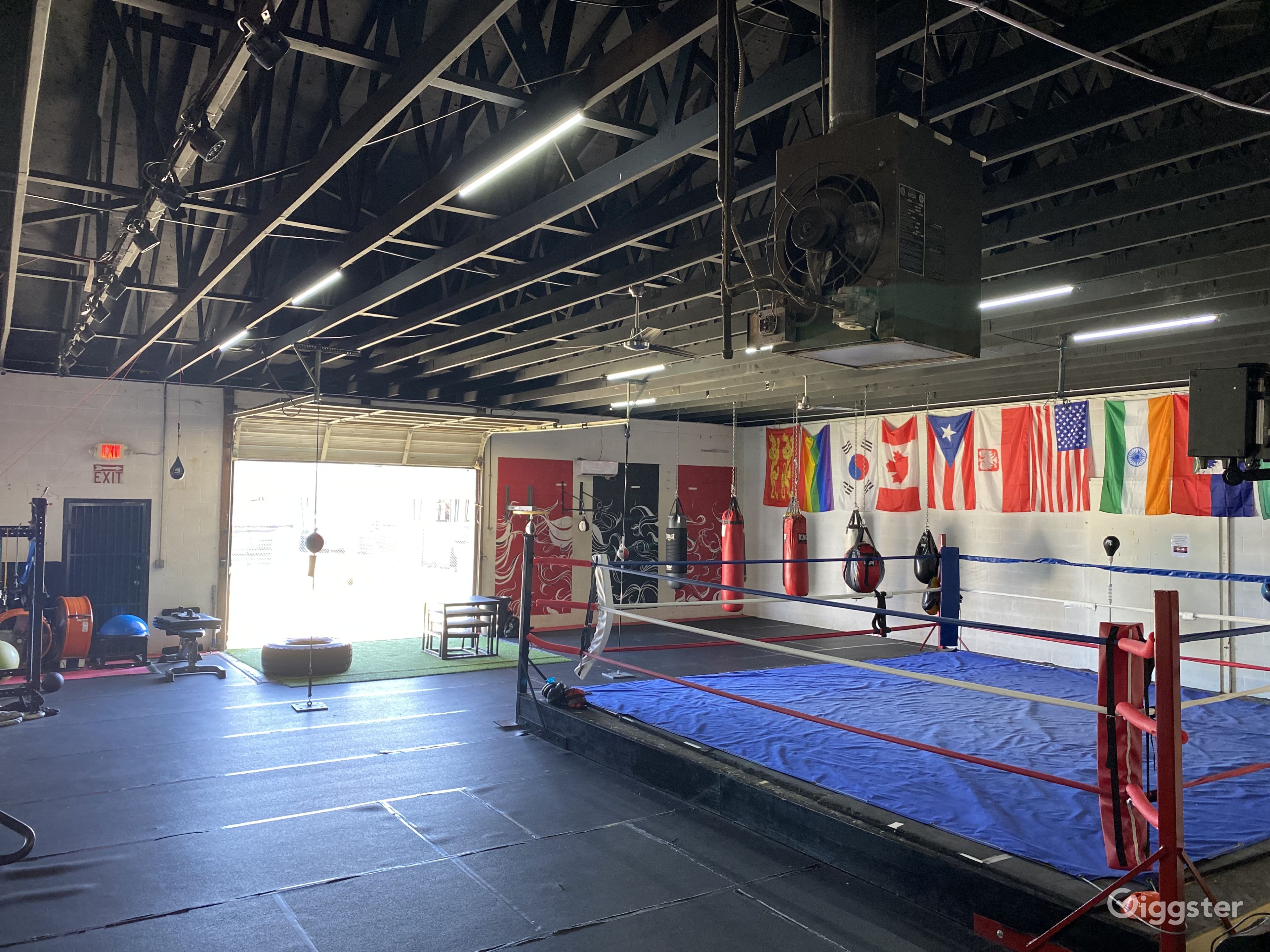 Vintage Boxing Gym "Old School" | Rent this location on Giggster