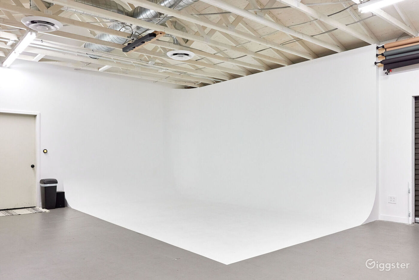 Industrial Cyc wall studio | Rent this location on Giggster