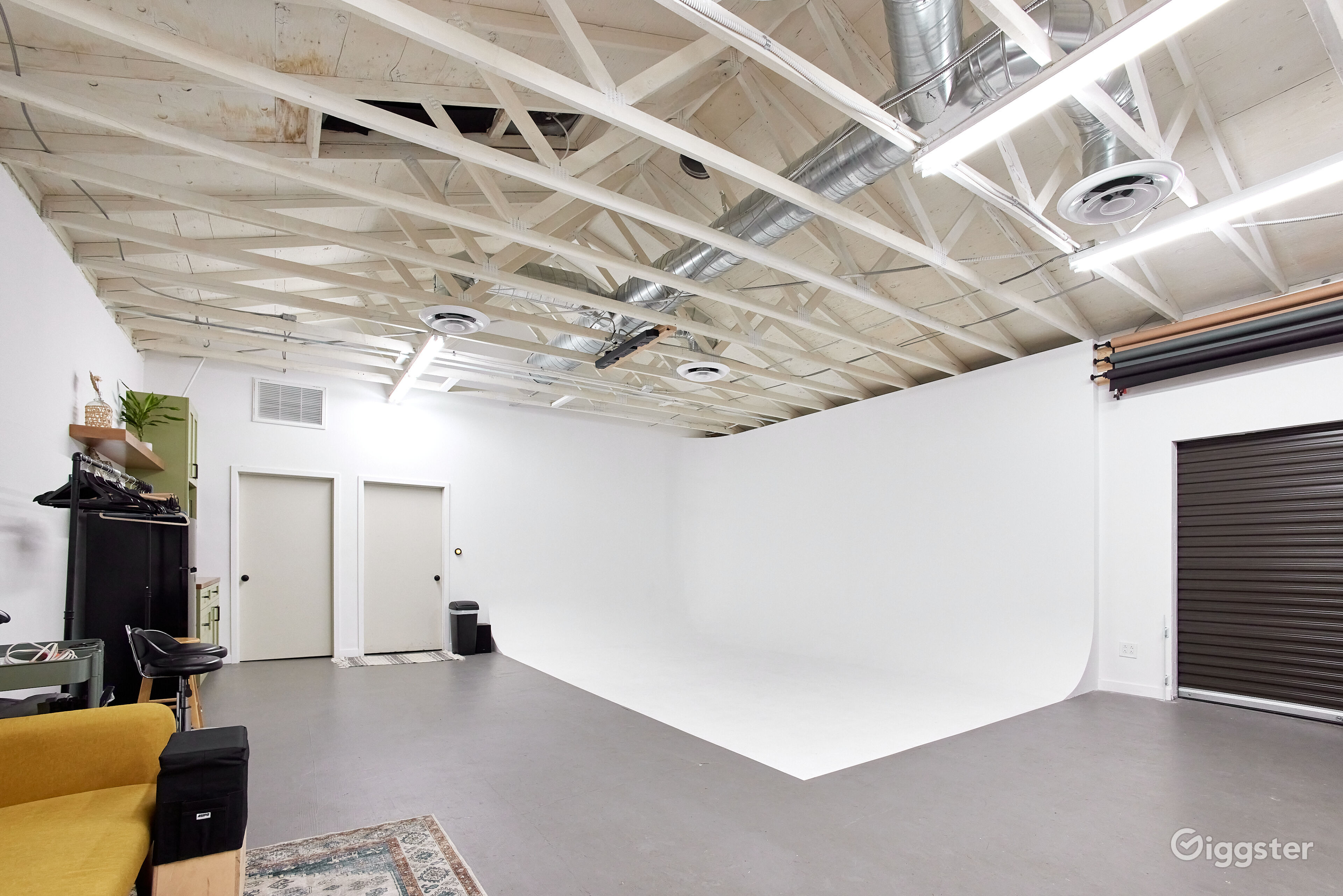 Industrial Cyc wall studio | Rent this location on Giggster