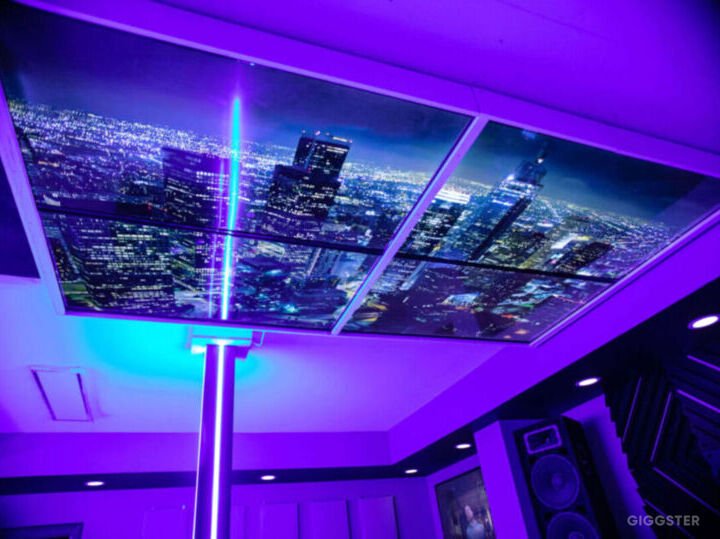 Futuristic Recording Studio | Rent this location on Giggster