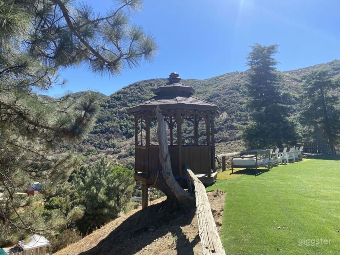 Cliffside Garden & Gazebo Overlooking Desert Valley | Rent this ...