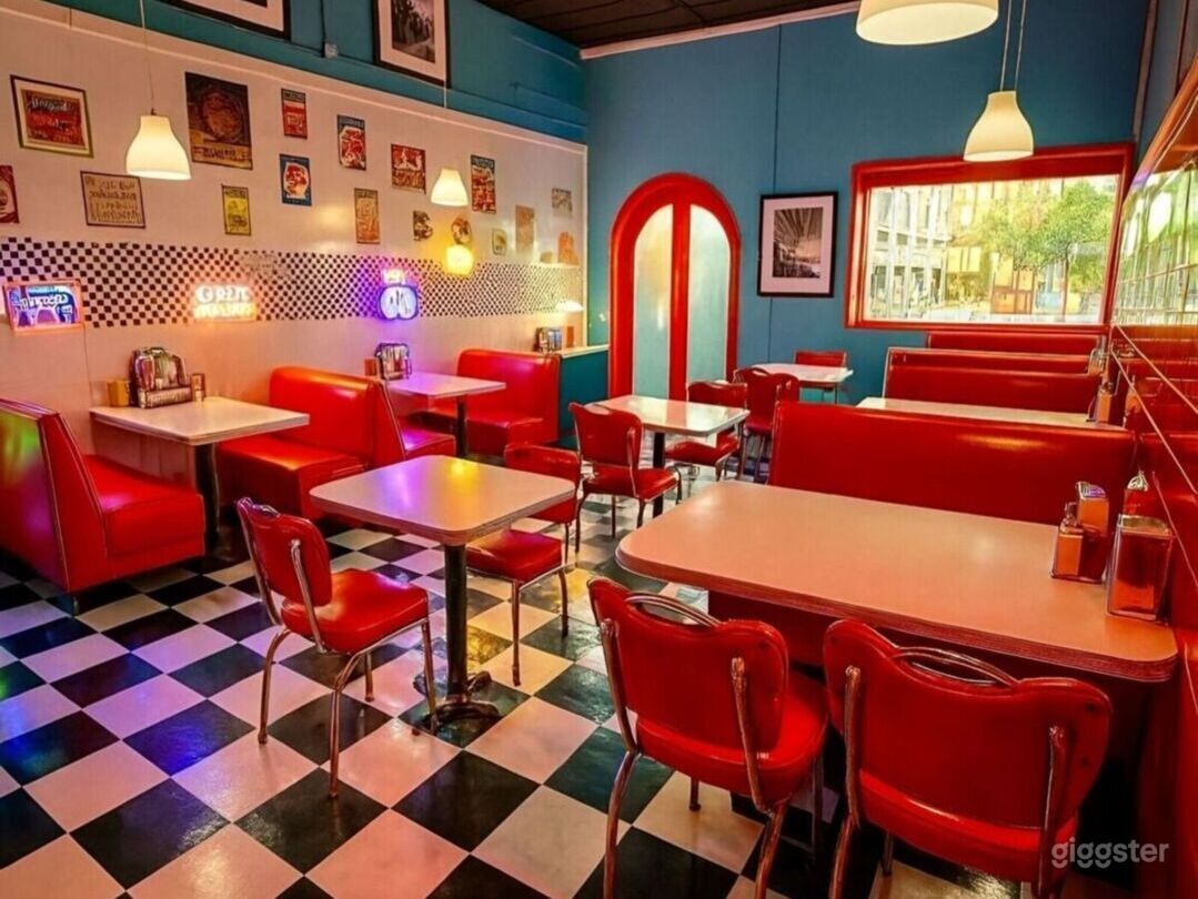 Diner Themed Set | Rent this location on Giggster