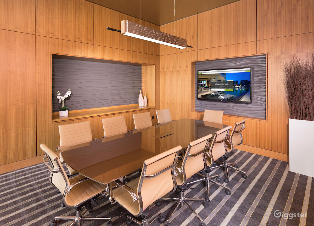 Classy Executive Conference Room in Canton | Rent this location on Giggster