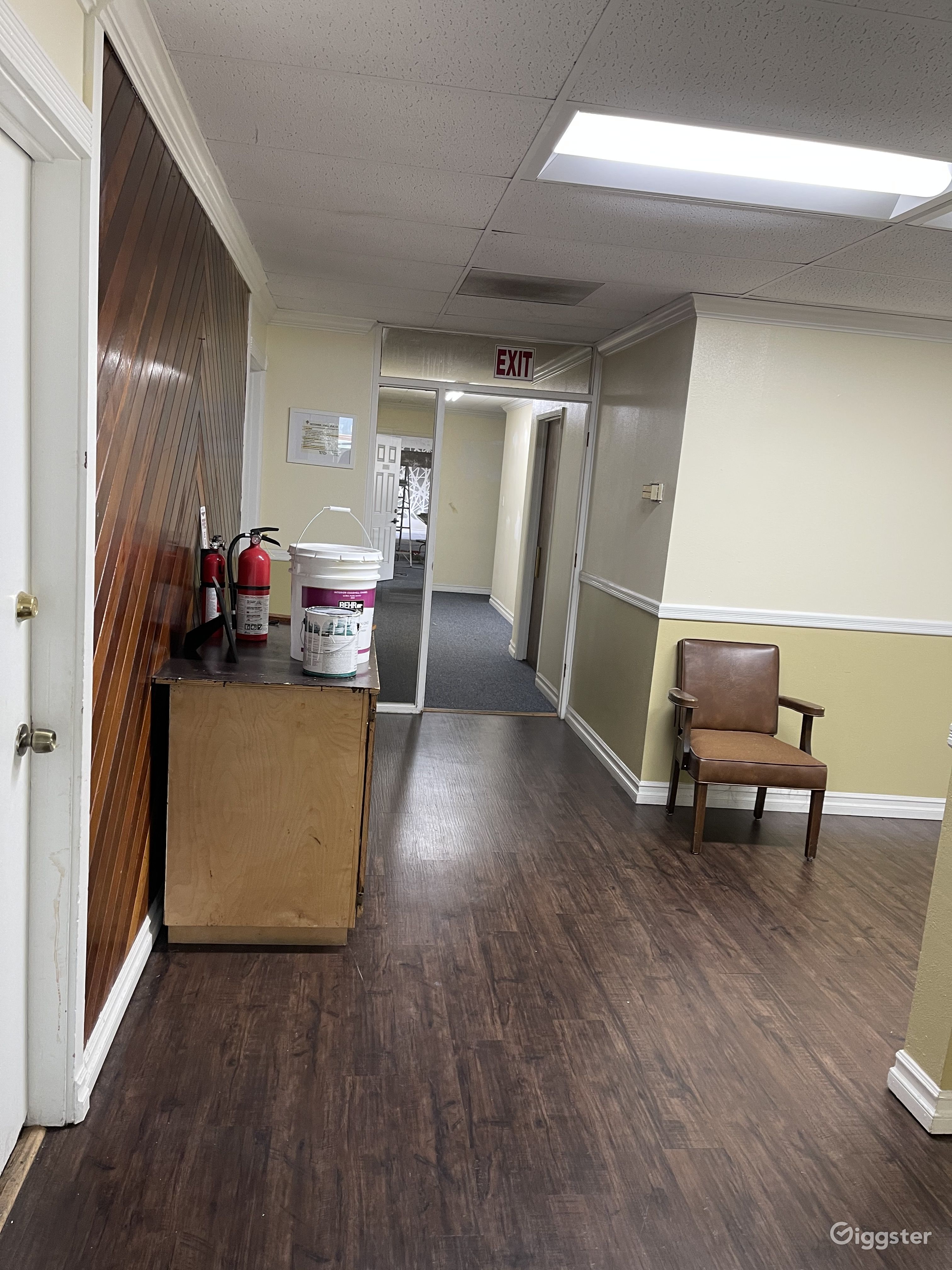 Open commercial/church space. | Rent this location on Giggster