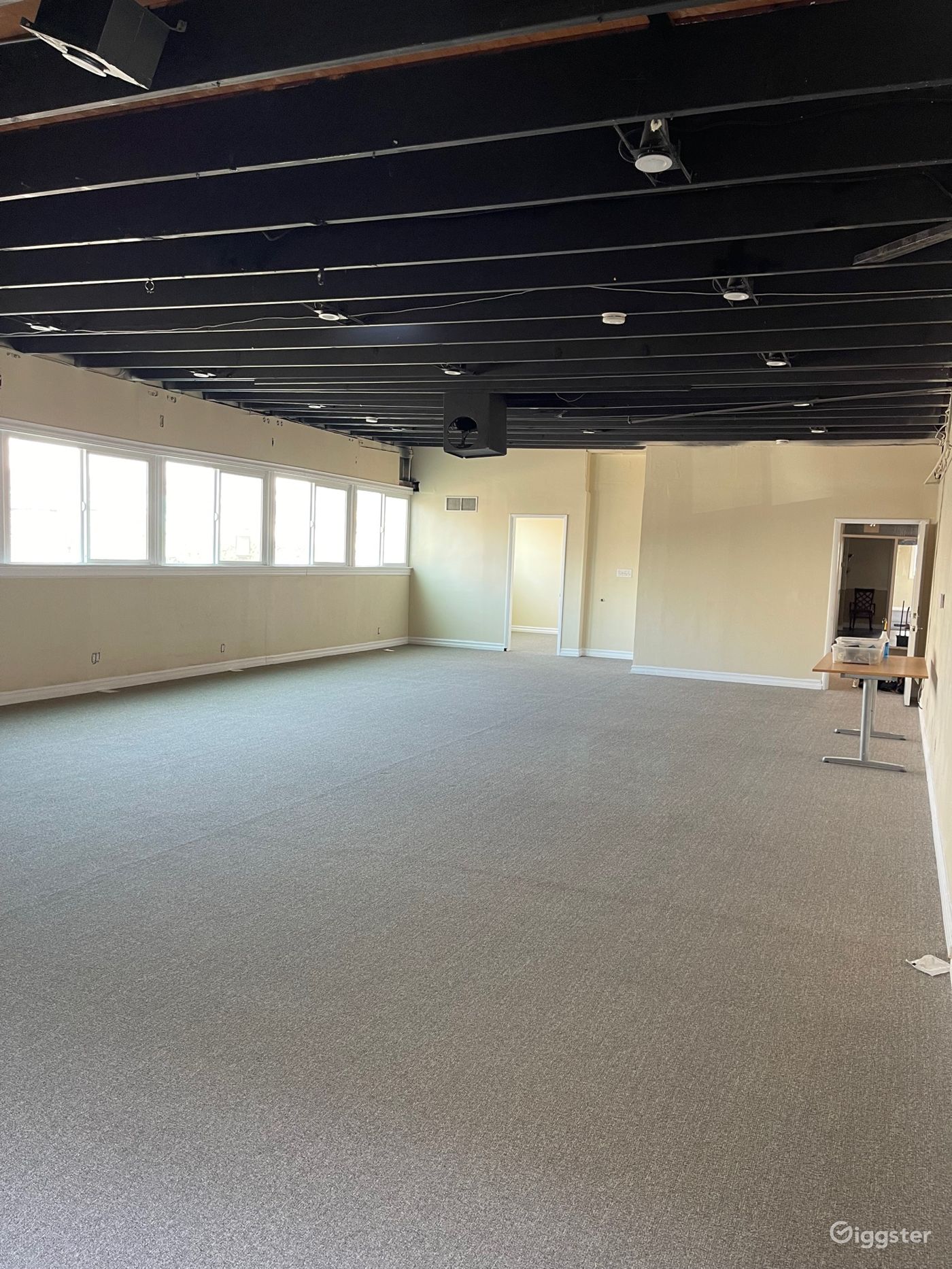 Open commercial/church space. | Rent this location on Giggster